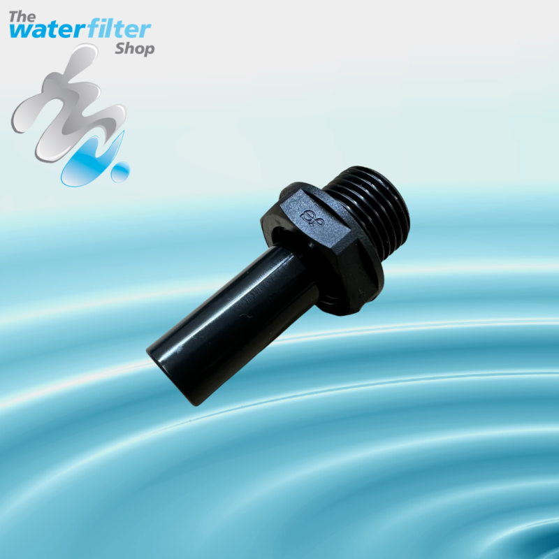 John Guest Metric 15mm Stem to 1/2" BSP Thread - The Water Filter Shop